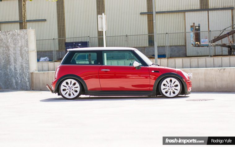 Mini R50 D Stance. Una base perfecta para este estilo