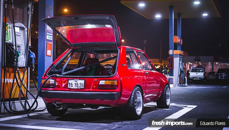 Toyota Starlet KP61 con Kit TRD. Clásicos anchos. - Fresh Imports