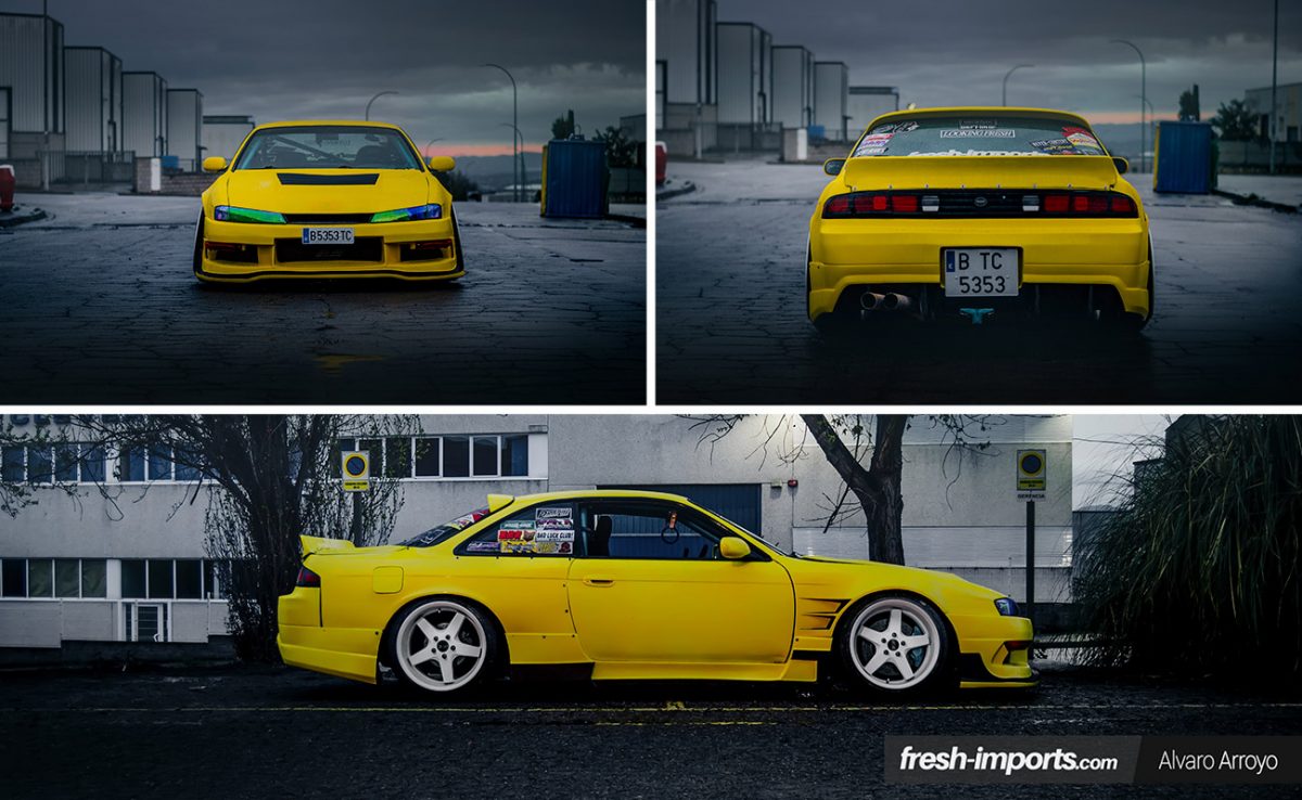 Nissan S14 Yellow Rocket. ¡Otro cambio para este 200sx! - Fresh Imports